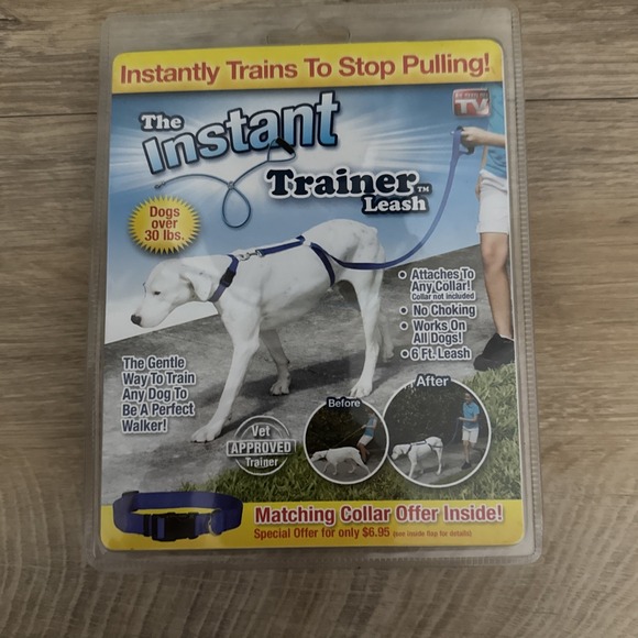 Dog | Instant Trainer Dog Leash Trains Dogs 3 Lbs Stop Pulling As Seen ...